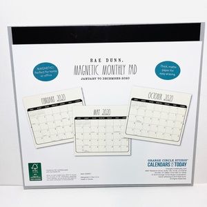 Rae Dunn | Office | Nwt Rae Dunn 220 Magnetic Calendar | Poshmark